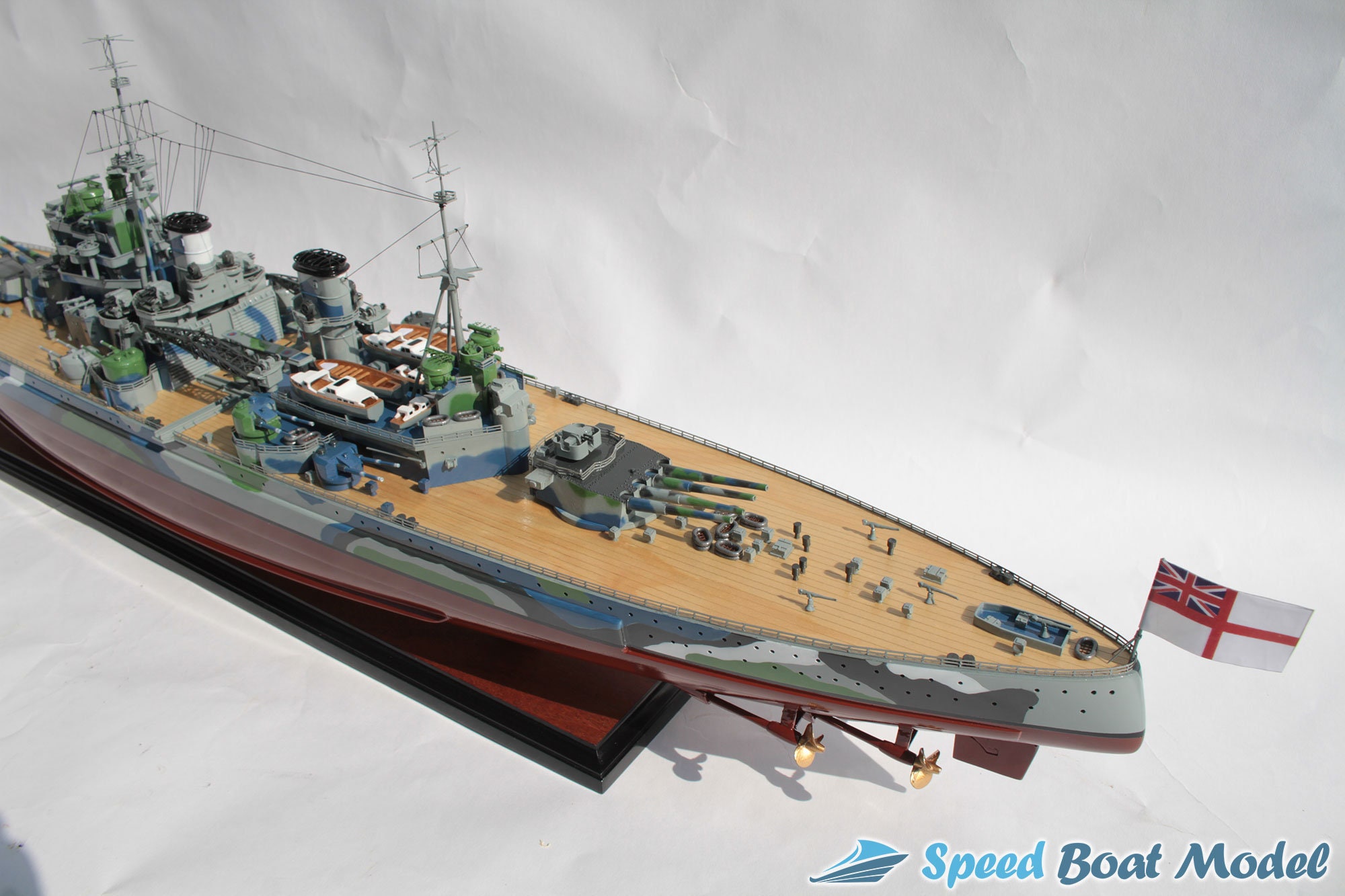Hms Prince of Wales Warship Model 40.15 Hms Prince of Wales Battleship ...