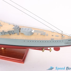 HMS Tiger Warship Model 39.8″ - HMS Tiger Battleship Model - Holiday ...