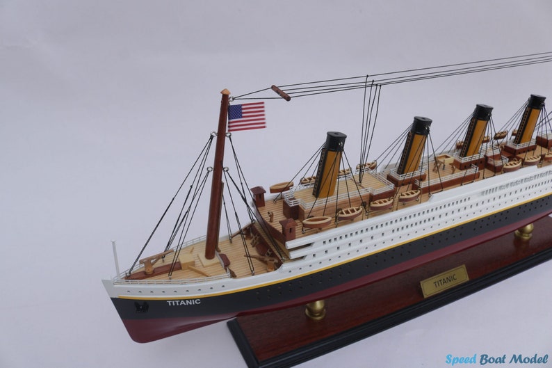 Titanic Cruise Ship Model 23.7" - Ocean Liner Home Decor - Etsy