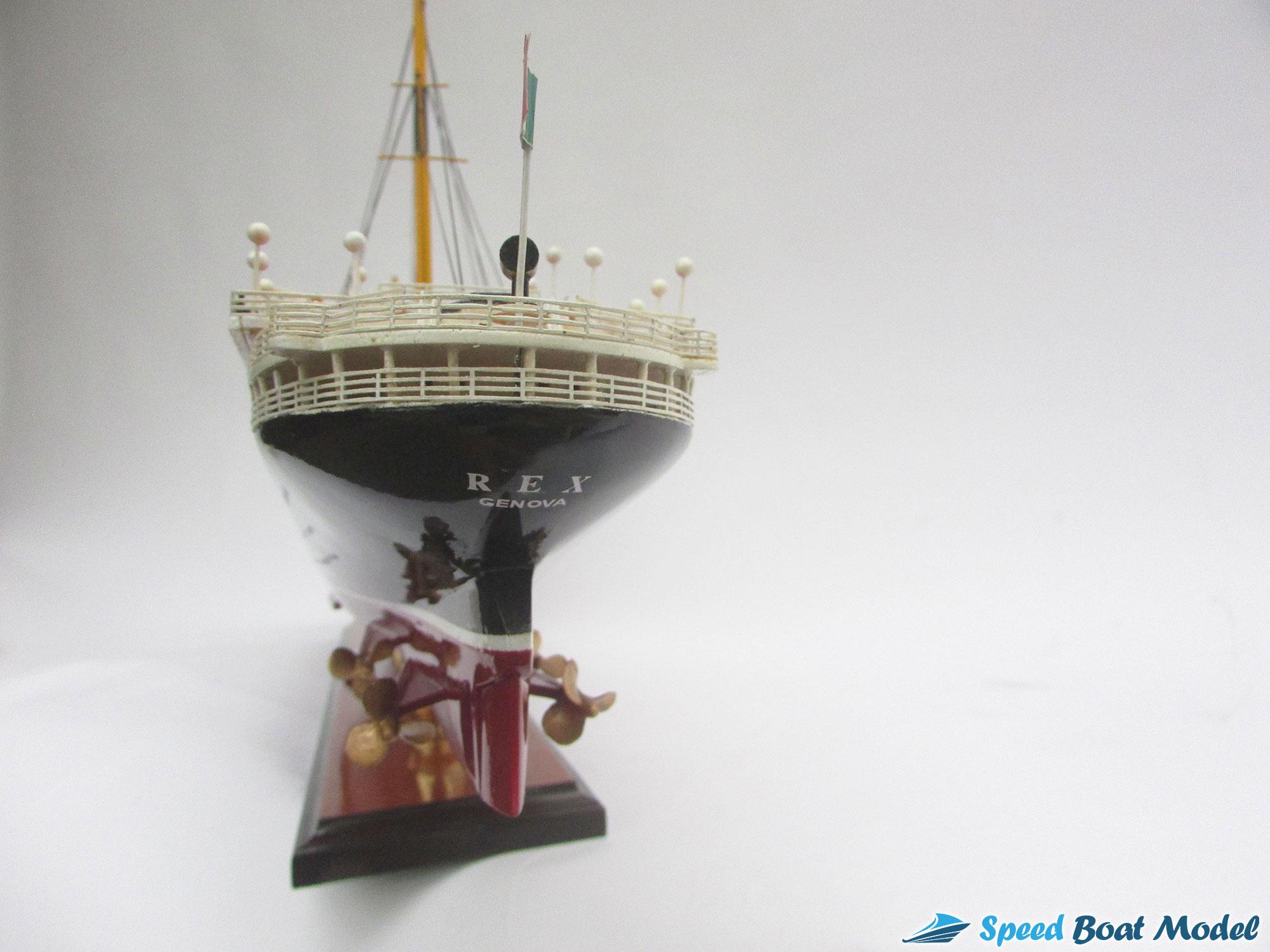 SS Rex Cruise Ship Model 34.2": Boat Handicraft Gift - Etsy
