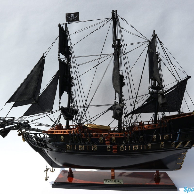 Black Pearl Model Ship - Etsy