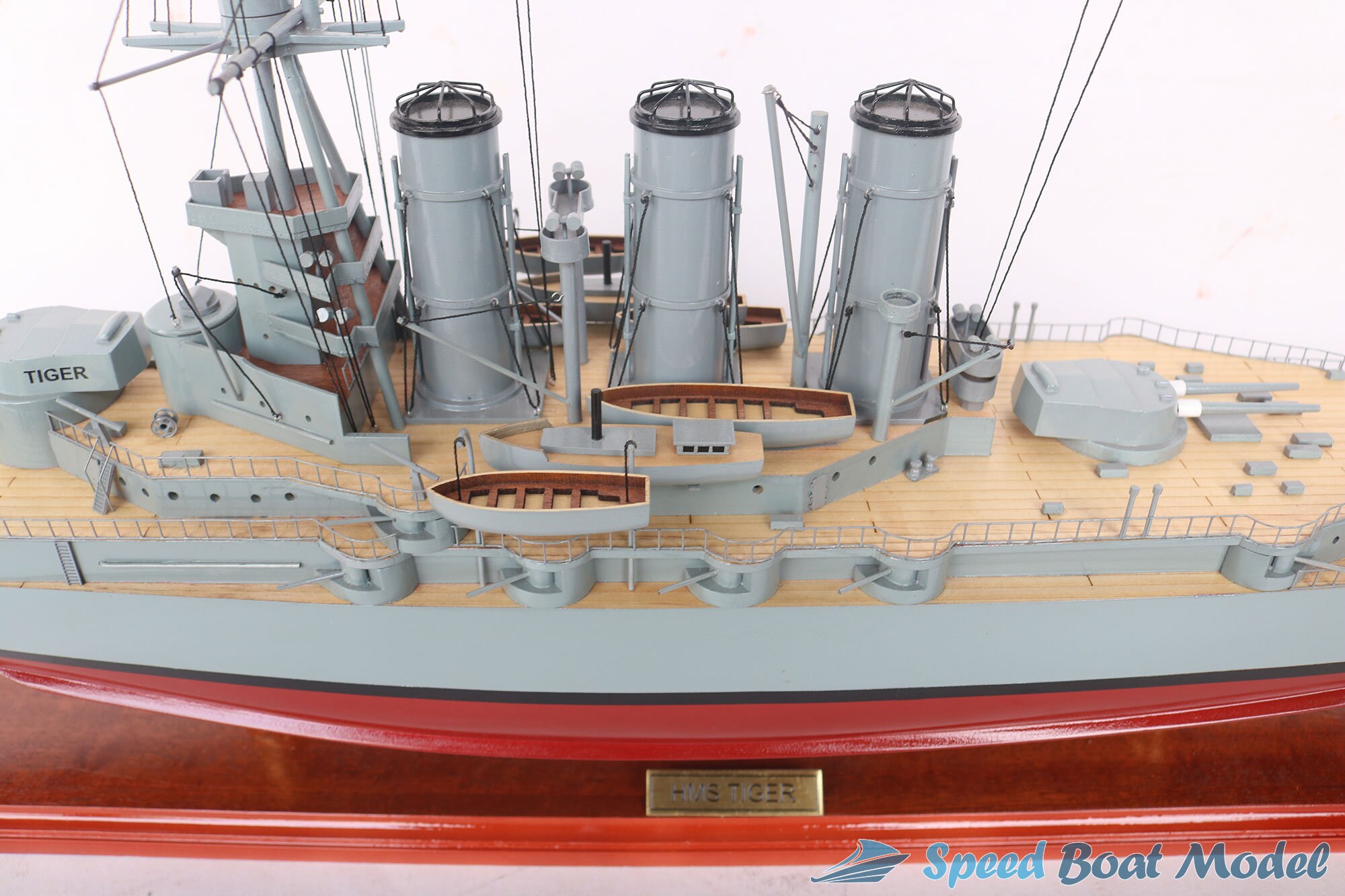 HMS Tiger Warship Model 39.8 HMS Tiger Battleship Model Holiday ...