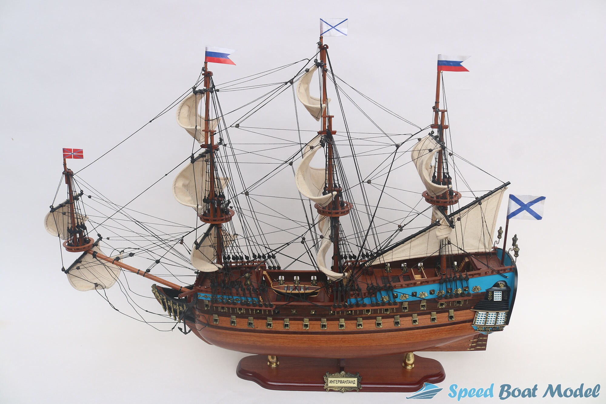 Ingermanland Detail Tall Ship Model 30.7 Ingermanland Model Boatss ...