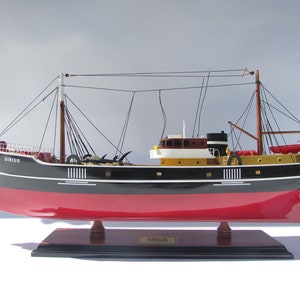 Sirius Traditional Boat Model - Holiday Decoration & Gift - Etsy