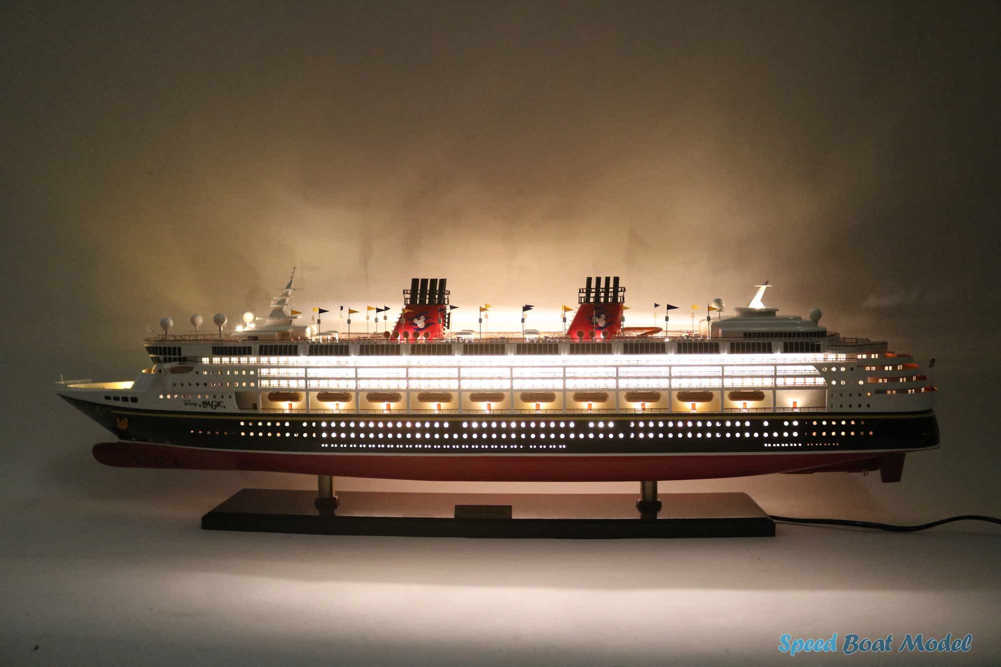 Disney Magic With Light Cruises Ship Model 40.5 Disney Magic Ocean ...
