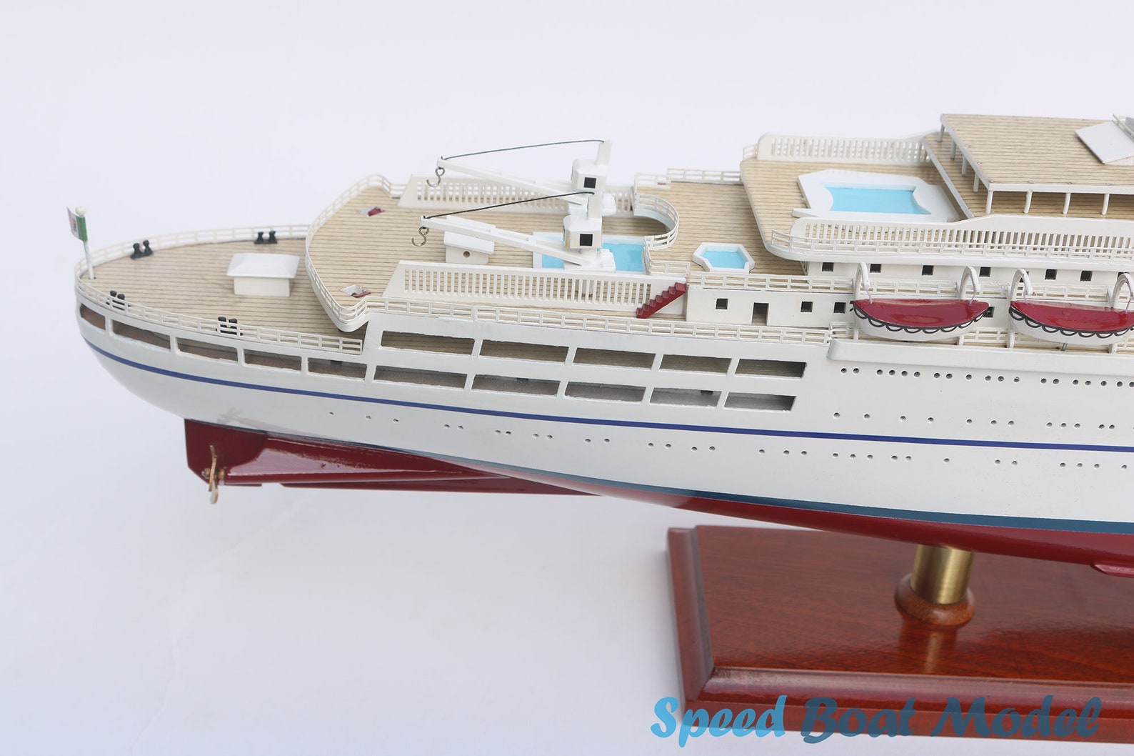 Ss Guglielmo Marconi Ocean Liner Model 34.2" - Cruise Ship Replica - Etsy