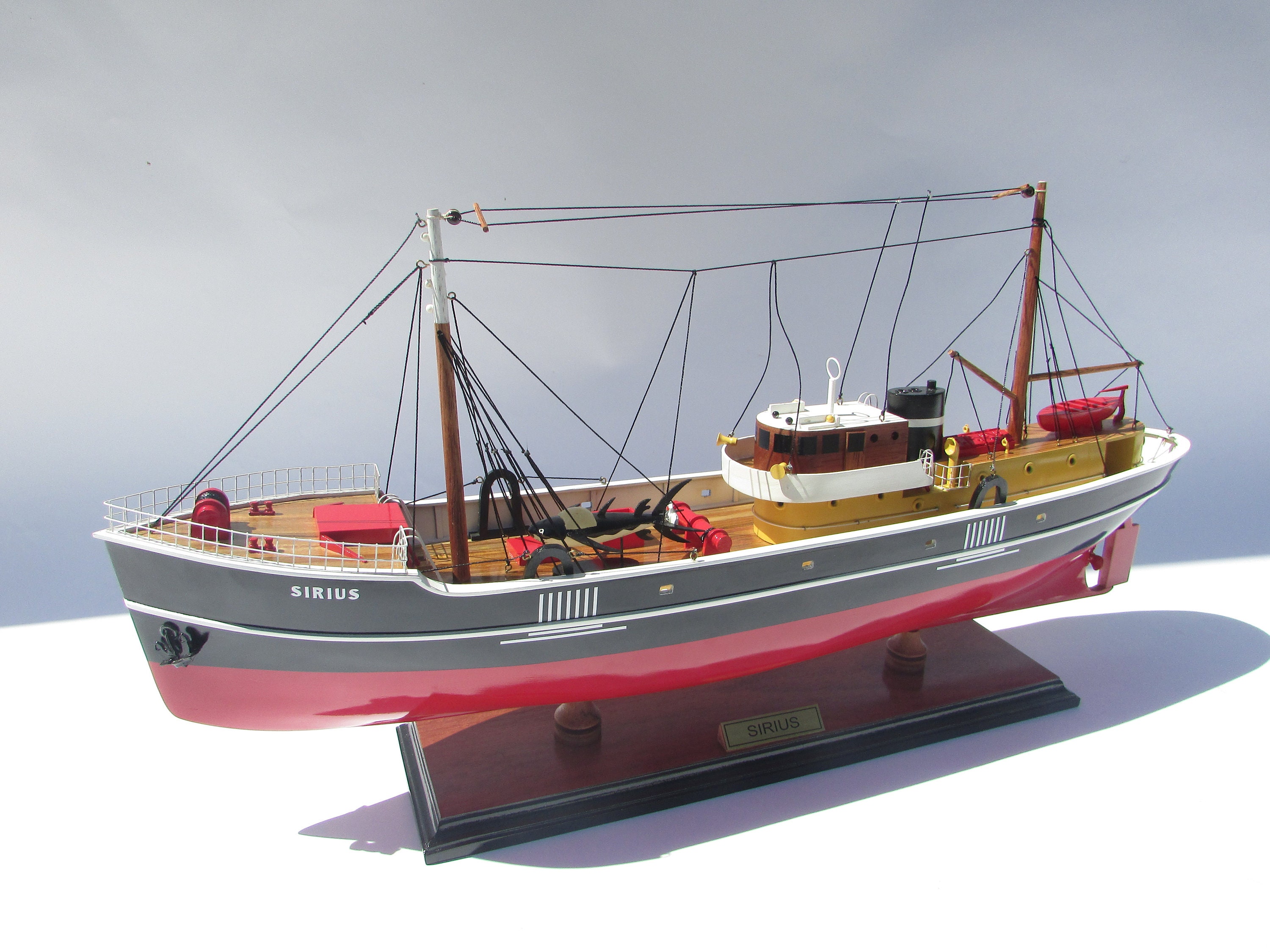 Sirius Traditional Boat Model - Holiday Decoration & Gift - Etsy