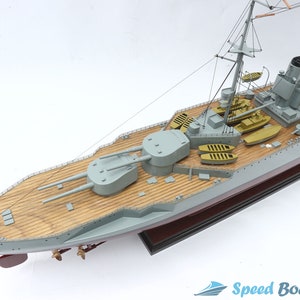 HMS Warspite Battleship Model 39.4″ - HMS Warspite Warship Model - Art ...