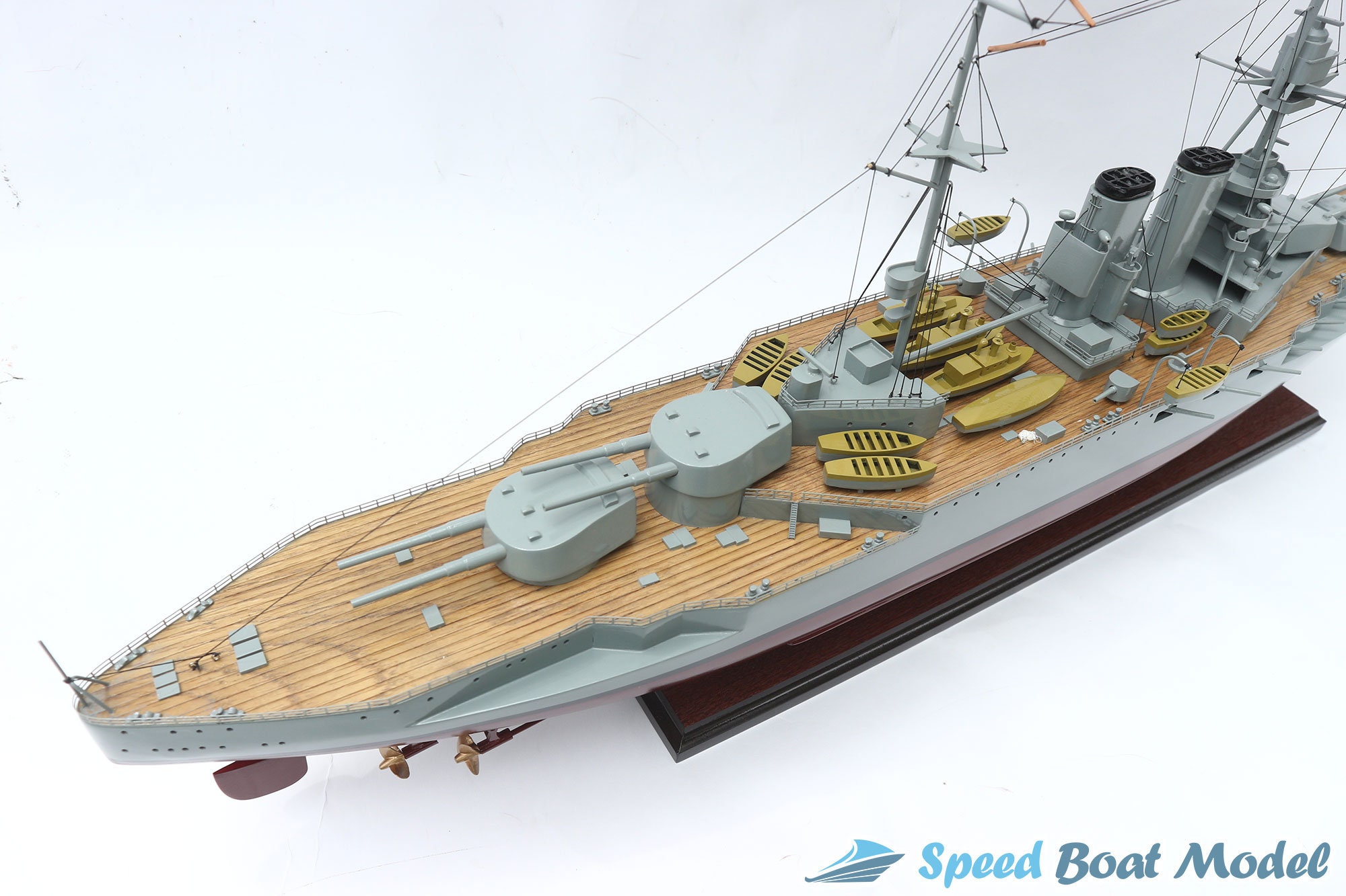 HMS Warspite Battleship Model 39.4 HMS Warspite Warship Model Art ...
