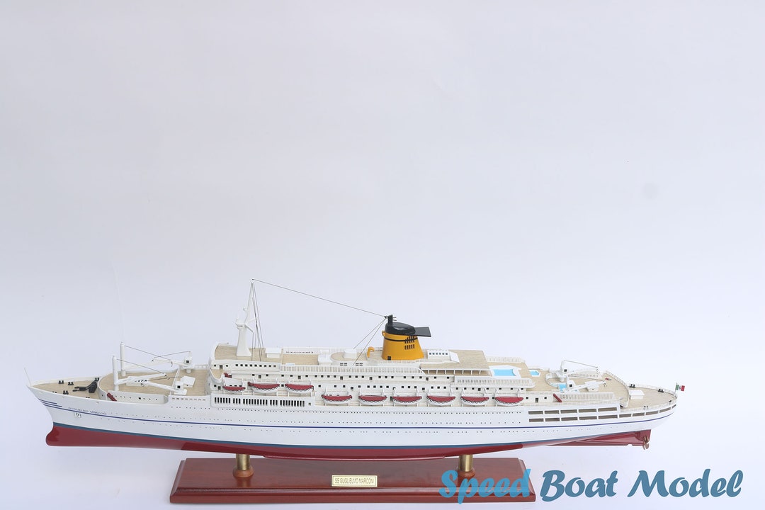 Ss Guglielmo Marconi Ocean Liner Model 34.2″ - Ss Guglielmo Marconi ...