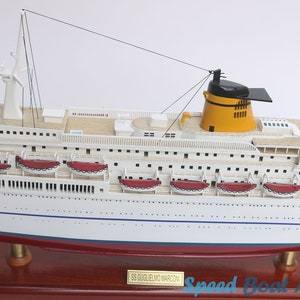 Ss Guglielmo Marconi Ocean Liner Model 34.2″ - Ss Guglielmo Marconi ...