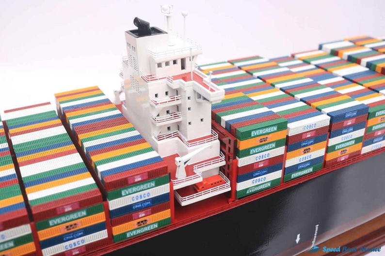 Zim Chicago Container Ship Model 40.5” - Model Boat Gift - Etsy