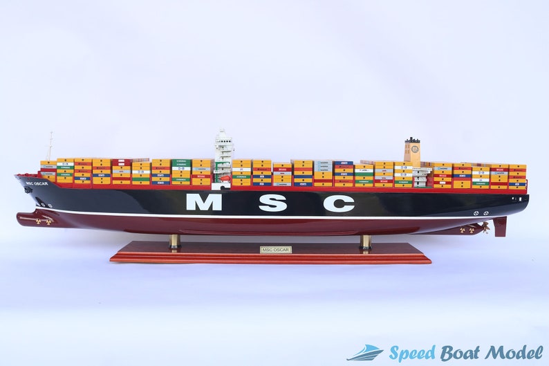 Msc Oscar Commercial Ship Model 40.5 Msc Oscar Container Ship Model ...