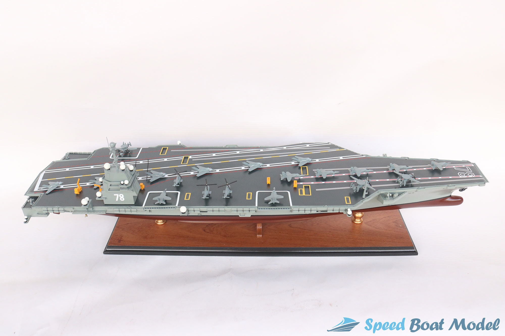 USS Gerald Ford Aircraft Carrier Model: 37.7-inch Warship Handicraft - Etsy