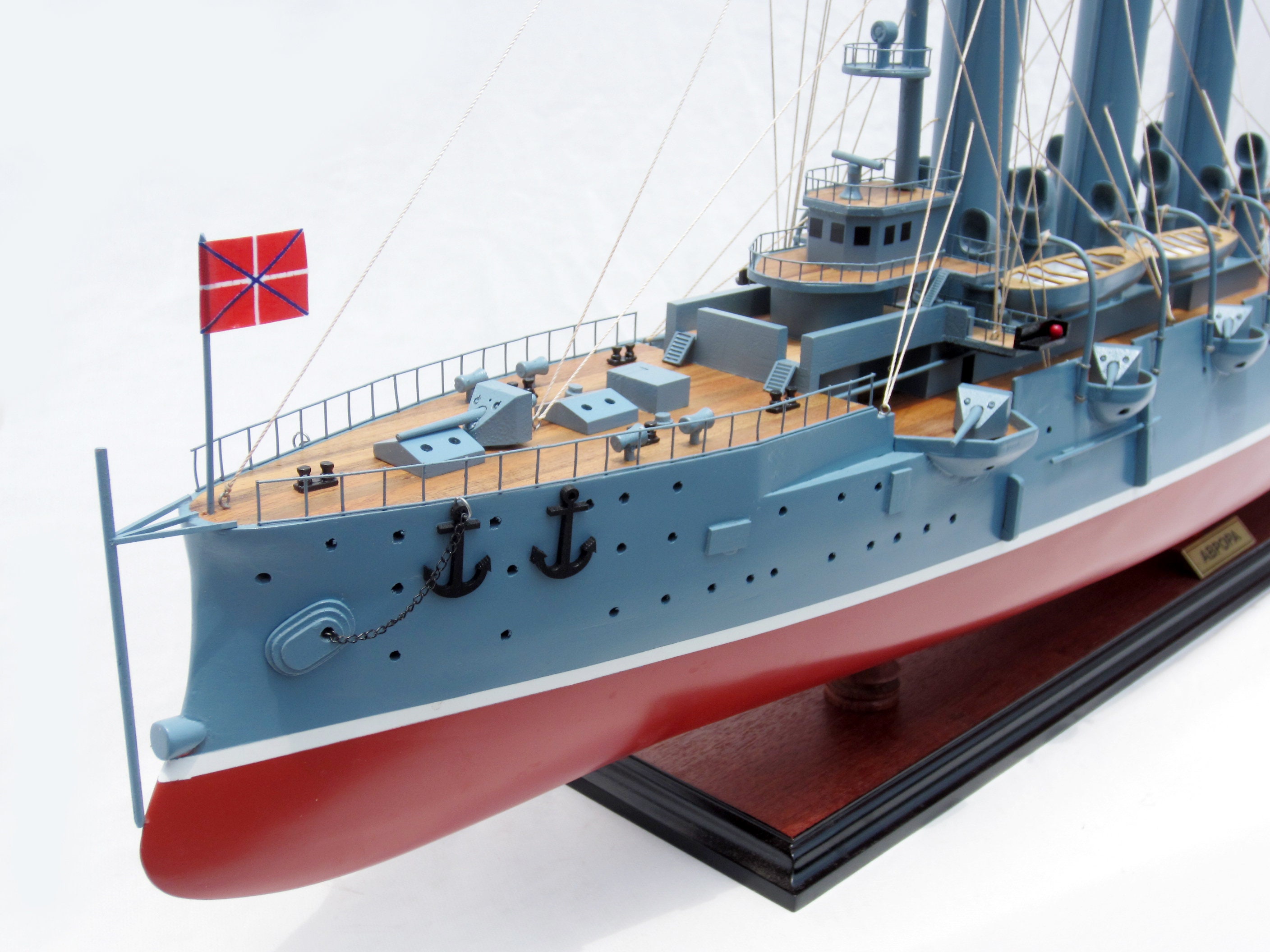 Cruiser Aurora Warship Model 40 Cruiser Aurora Battleship Model Boat ...