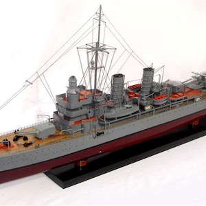 HMS Gotland Seaplane Cruiser Ship Model 39.3″ - Hswms Gotland Aircraft ...
