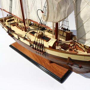 Harvey Tall Ship Model 23.6″ - Wooden Model Boat Kit - Holiday ...