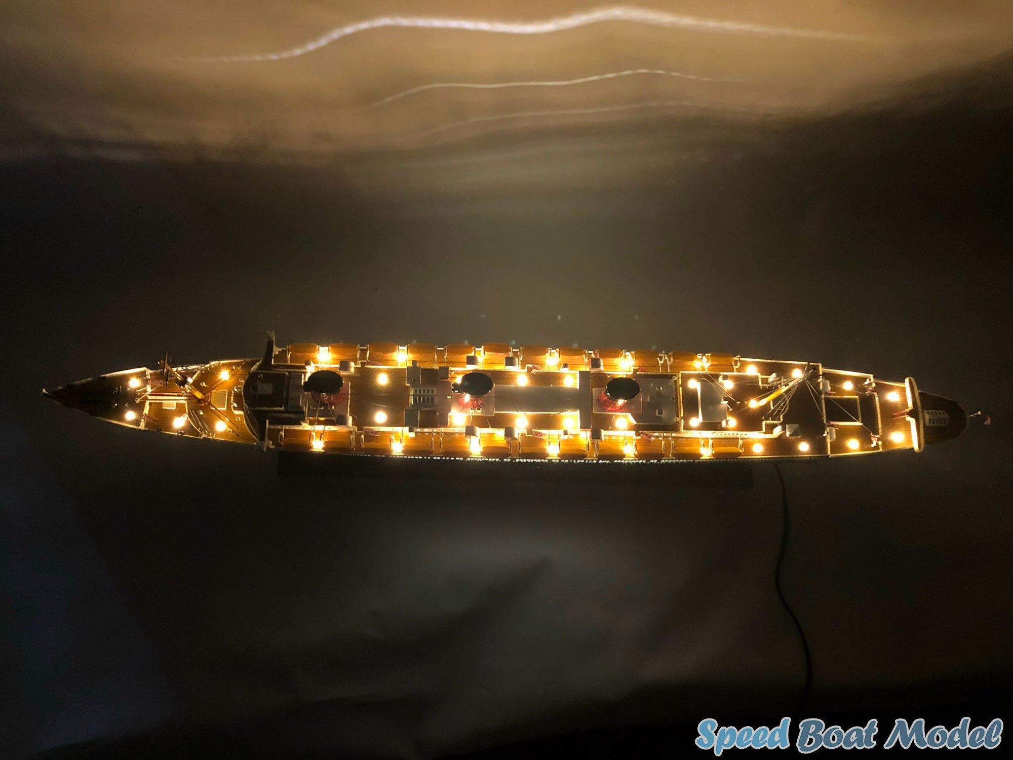 Queen Mary Ship Model With Light: 39.37" Handicraft Ocean Liner - Etsy UK