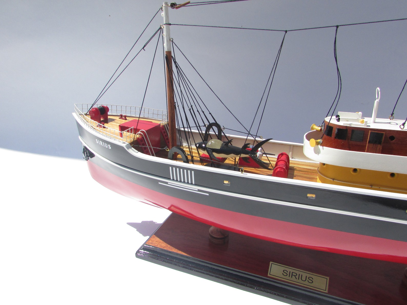 Sirius Traditional Boat Model - Holiday Decoration & Gift - Etsy