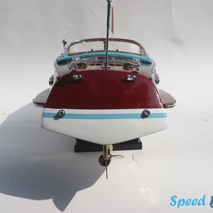 Riva Ariston Classic Speed Boat Model - 20" Italian Boat - Etsy