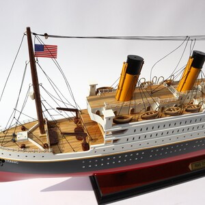 RMS Titanic Painted Ocean Liner Model 31.5" - Home Decoration - Etsy