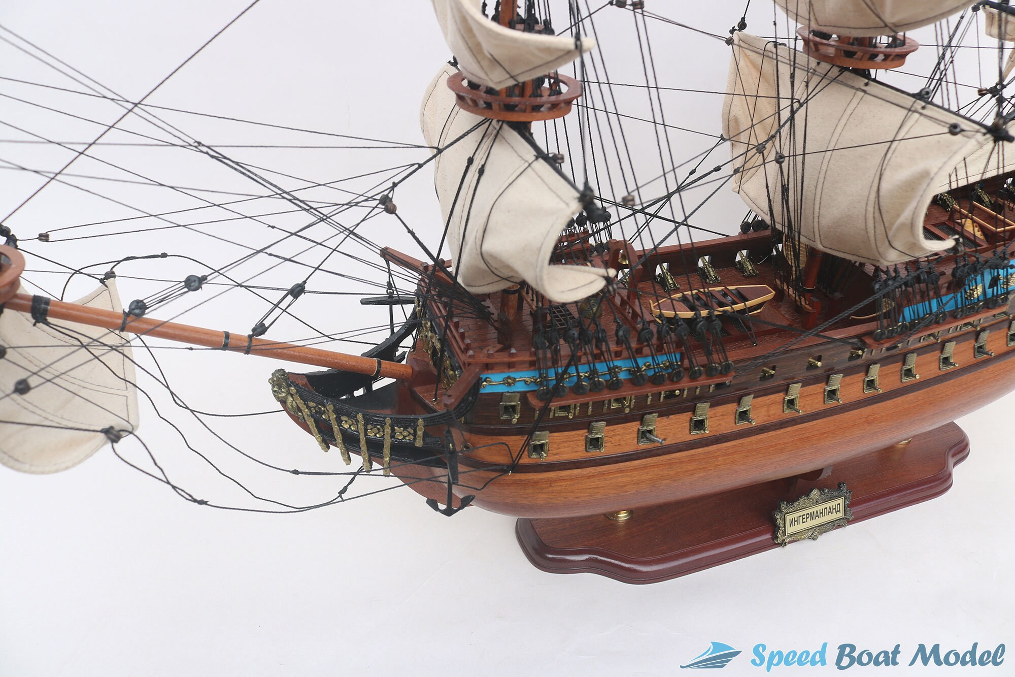 Ingermanland Detail Tall Ship Model 30.7 Ingermanland Model Boatss ...