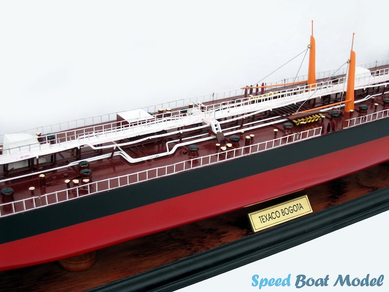 Texaco Bogota Commercial Ship Model 31.5″ - Texaco Bogota Oil Tanker ...