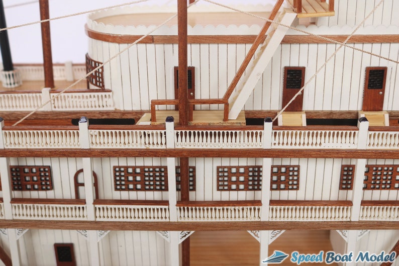 King of the Mississippi River Boat Model 31.4" - Mark Twain Riverboat ...