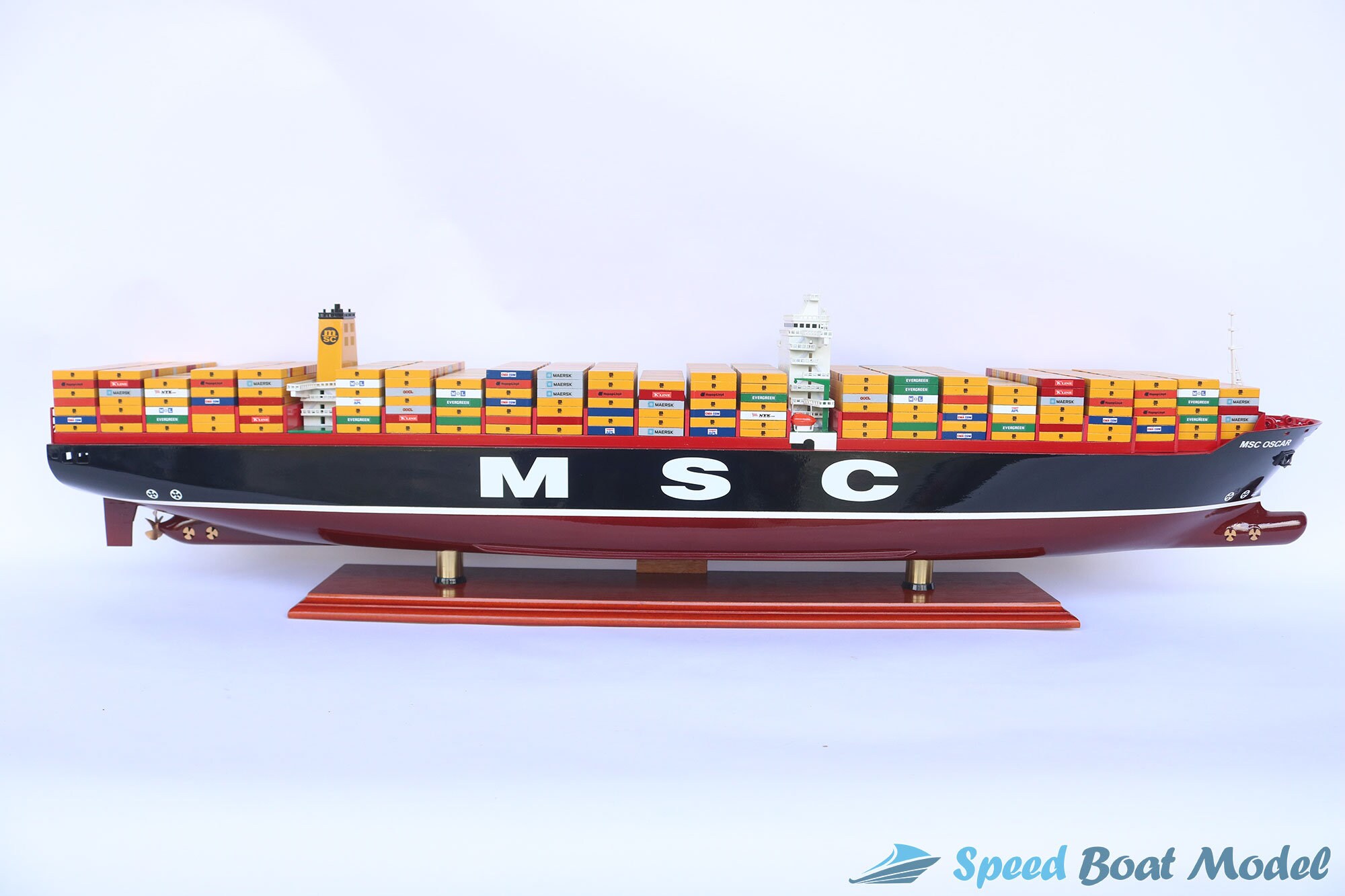 Msc Oscar Commercial Ship Model 40.5 Msc Oscar Container Ship Model ...