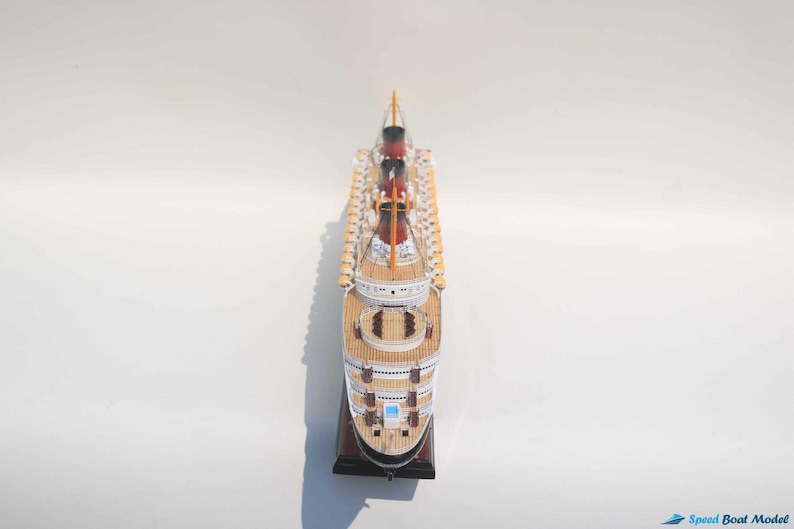 SS Normandie Cruise Ship Model: Ocean Liner Decor (32.28") - Etsy