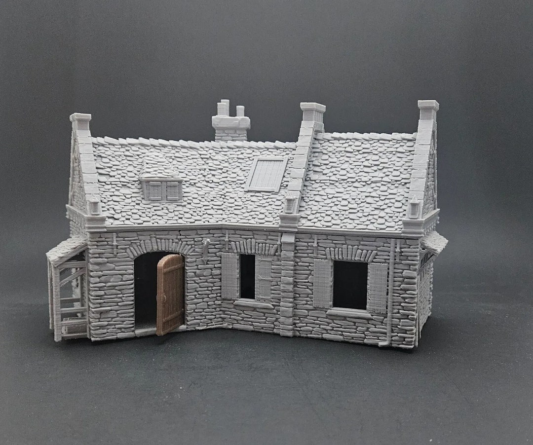 Greendale Ward's Residence 28mm Scale Building for D&D, Frostgrave ...