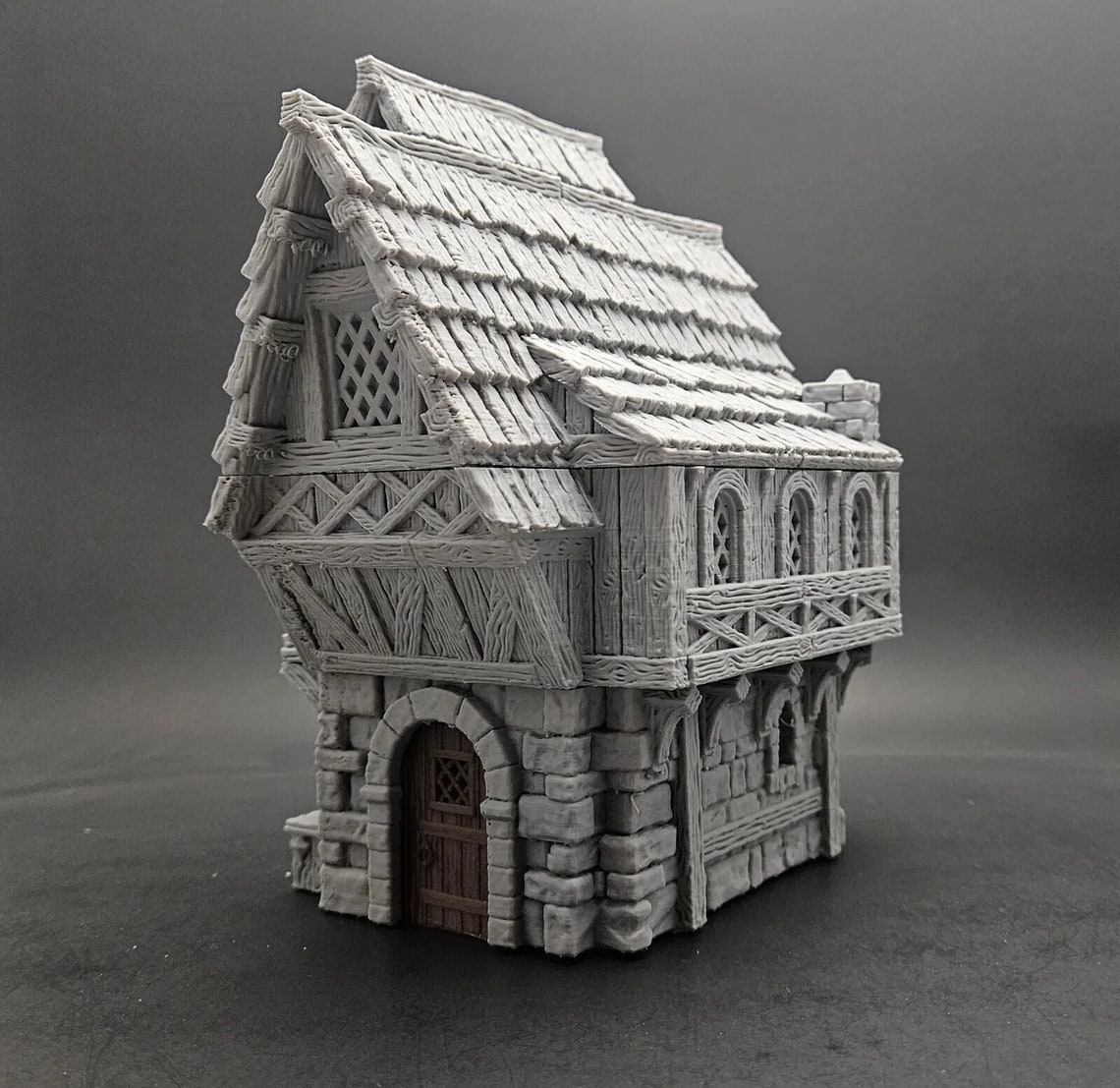 Leichheim 32mm Scale Merchant's House for D&D, Aos, RPG Mordheim ...