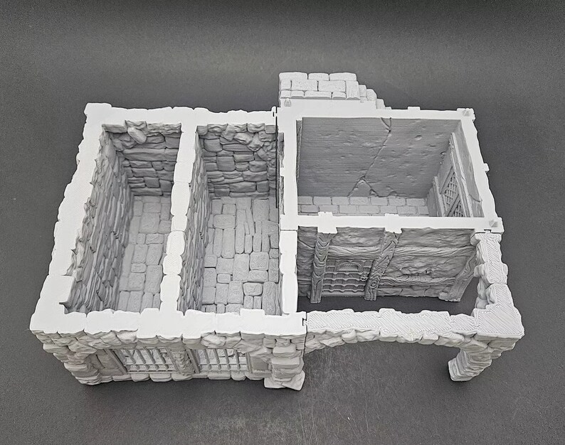 City of Tarok 28mm Scale Prison for D&D, Aos, RPG Wargame Terrain - Etsy