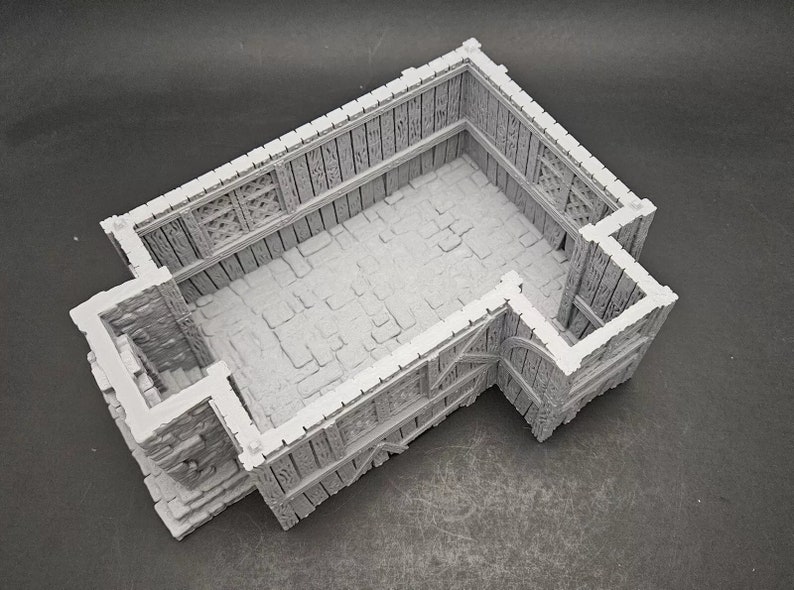 Leichheim 32mm Scale Slum Building 1 for D&D, Aos, RPG, Mordheim ...