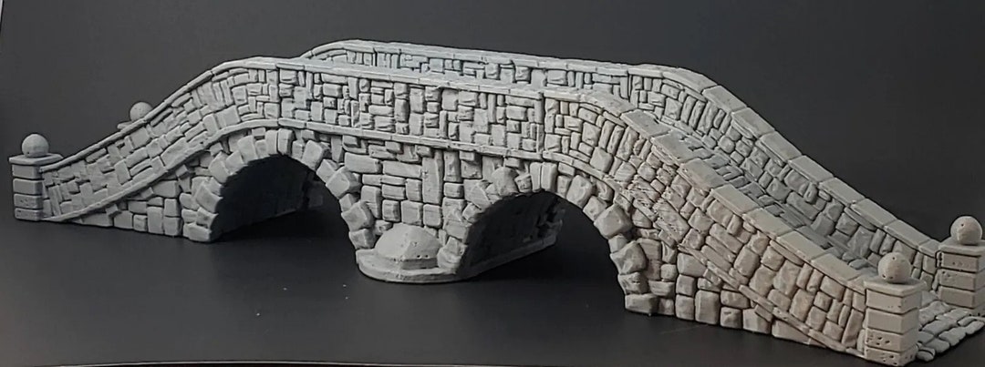 City of Tarok 28mm Scale Bridge for D&D, Aos, RPG Wargame Terrain - Etsy