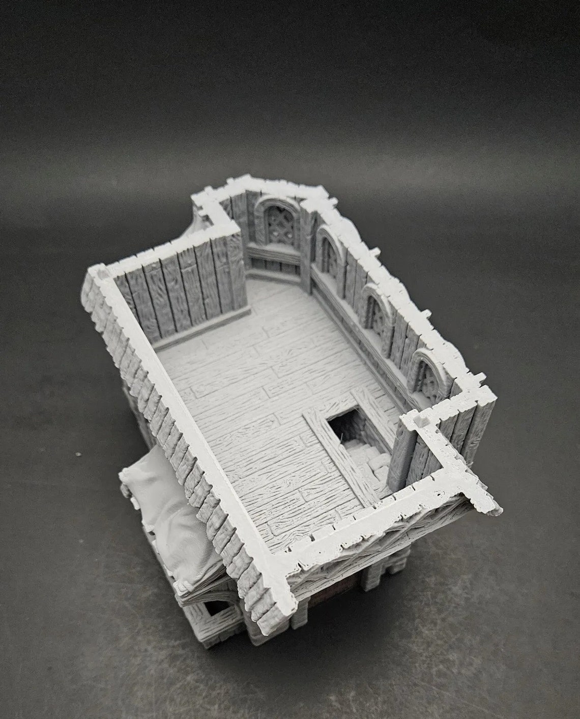 Leichheim 32mm Scale Merchant's House for D&D, Aos, RPG Mordheim ...