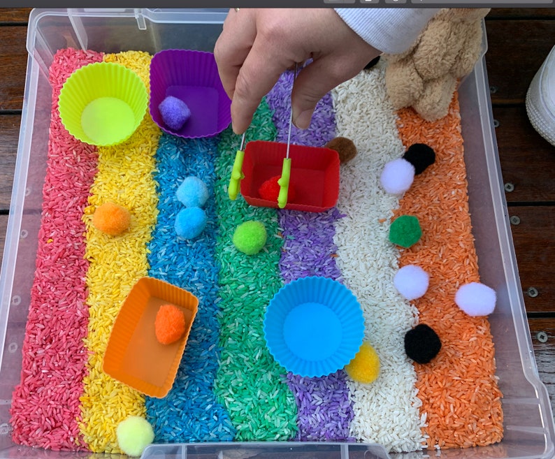 Brown Bear Sensory Kit ABC Sensory Bin Play Kit Birthday - Etsy