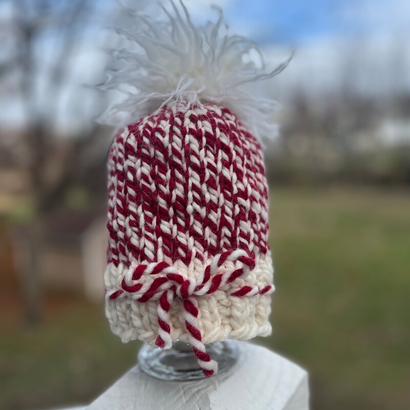 Candy Cane Hat - Etsy
