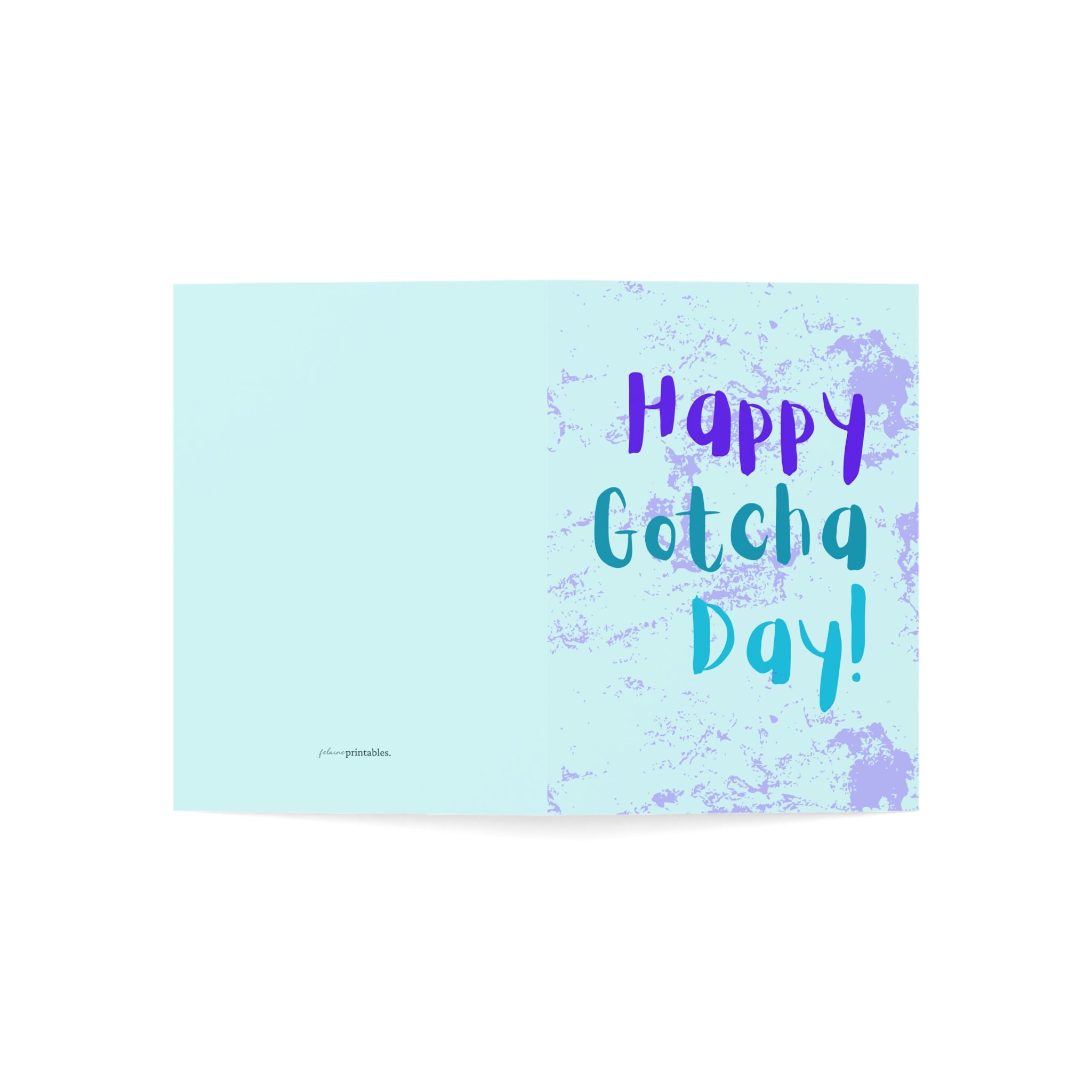 Gotcha Day Card - Etsy