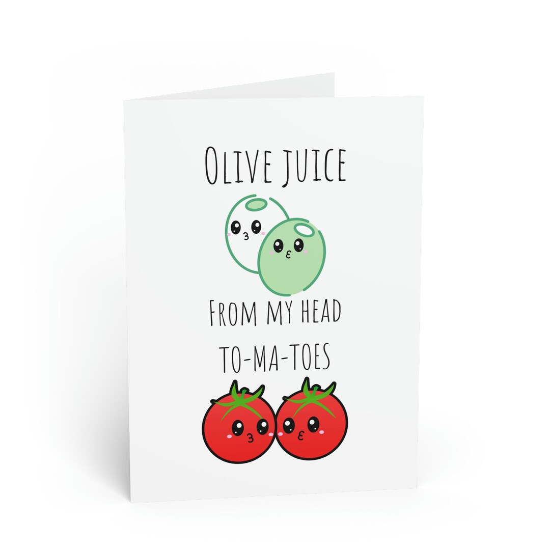 Olive Juice Valentine's Day Card - Etsy