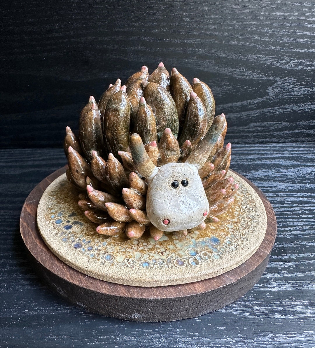Ceramic Art Figure little Leaf Sheep sacoglossan Sea Slug - Etsy