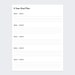 5 Year Goal Plan Goal Setting Worksheet Printable Goal Planning Sheet ...