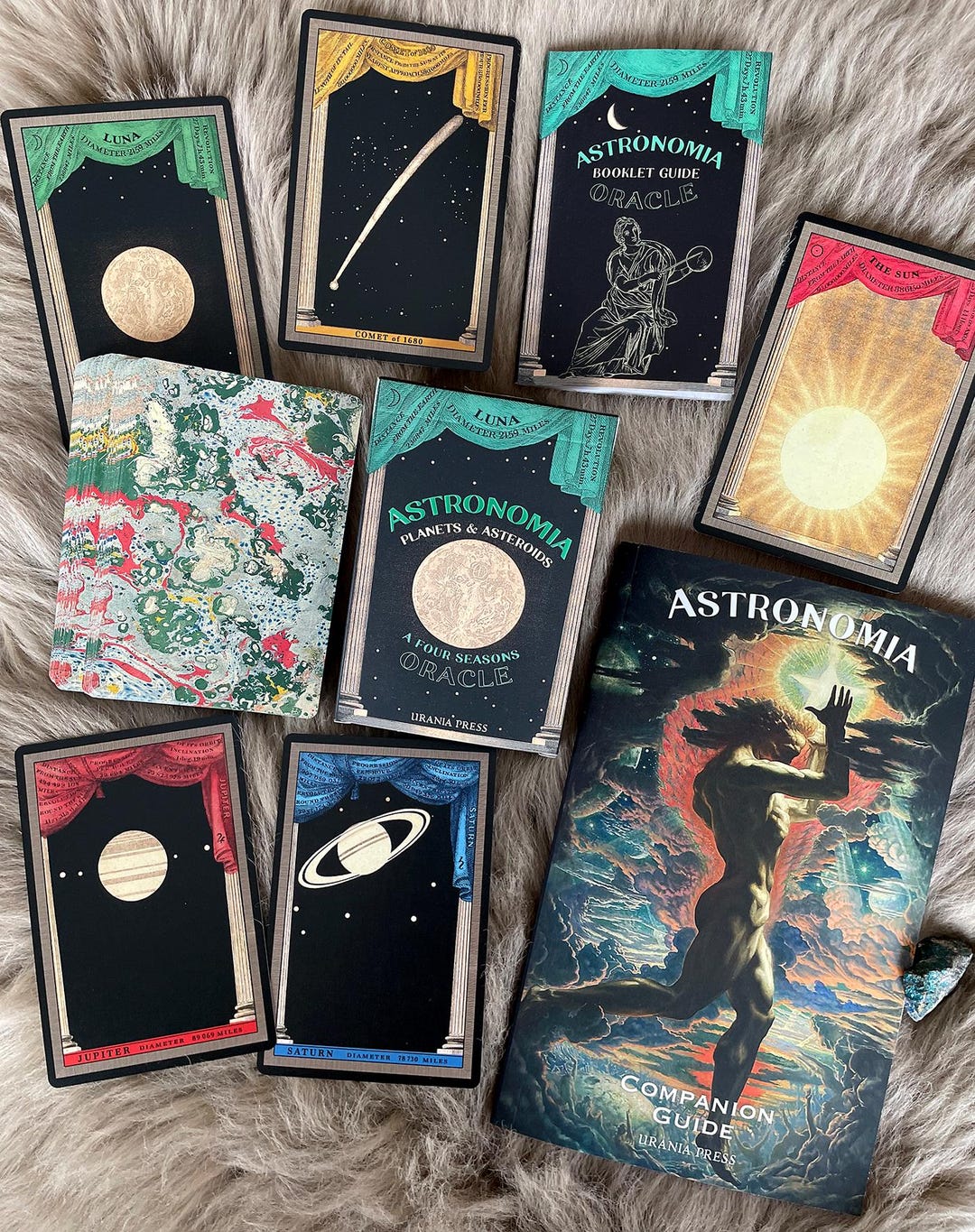 Astronomia Oracle Deck & Softcover Guidebook - Planetary Magic - Etsy