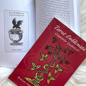 Tarot Emblemata 7 Items BUNDLE Deck, Guidebook, Deck Bag, 2 Vinyl ...
