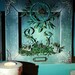 Enchanted Magical Diorama Wall Hanging, Druidic Staff, Real Moss, Bark ...
