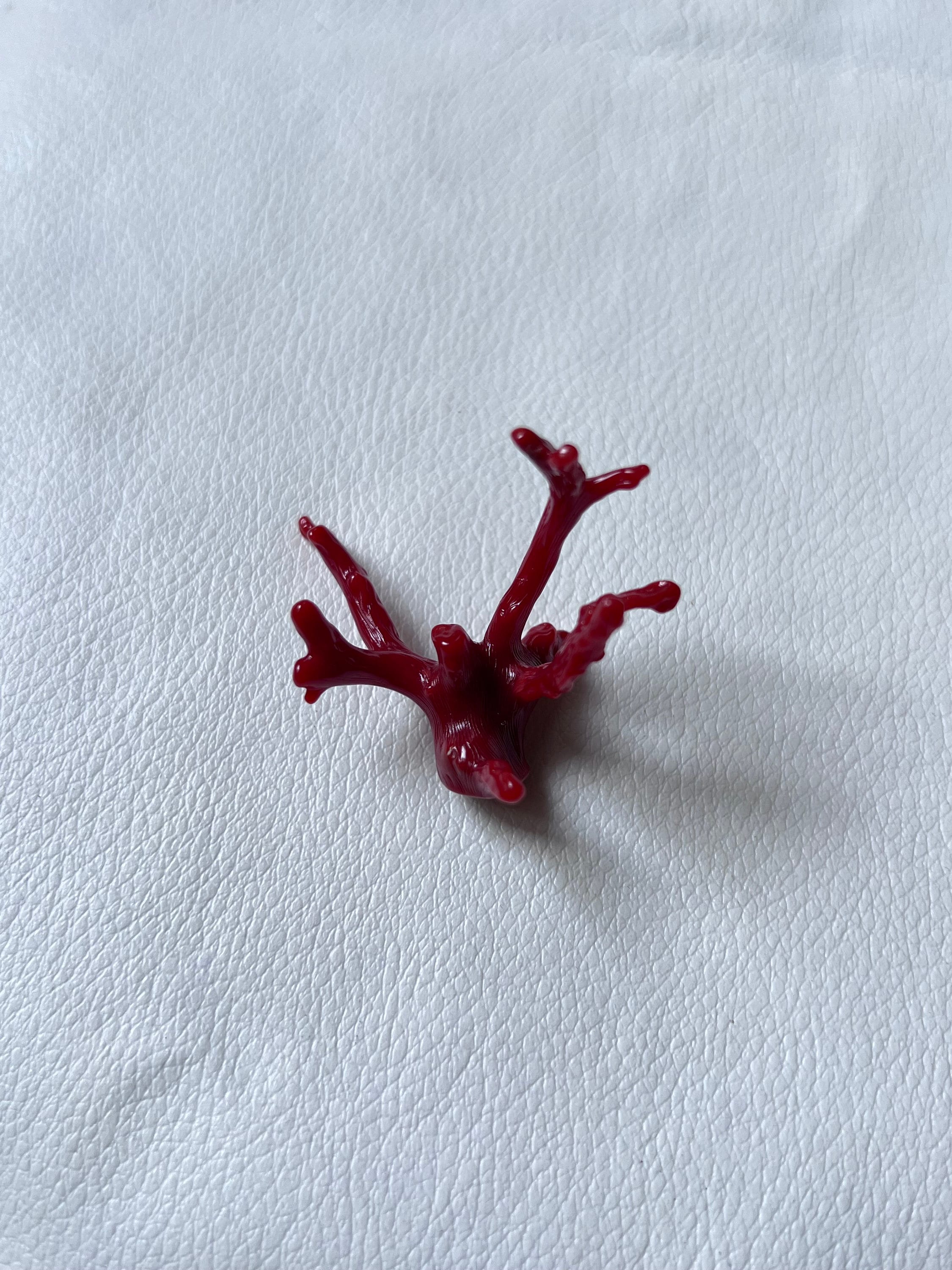 Antique Deep Red Coral Polished Branch-100% Natural Coral Stick ...