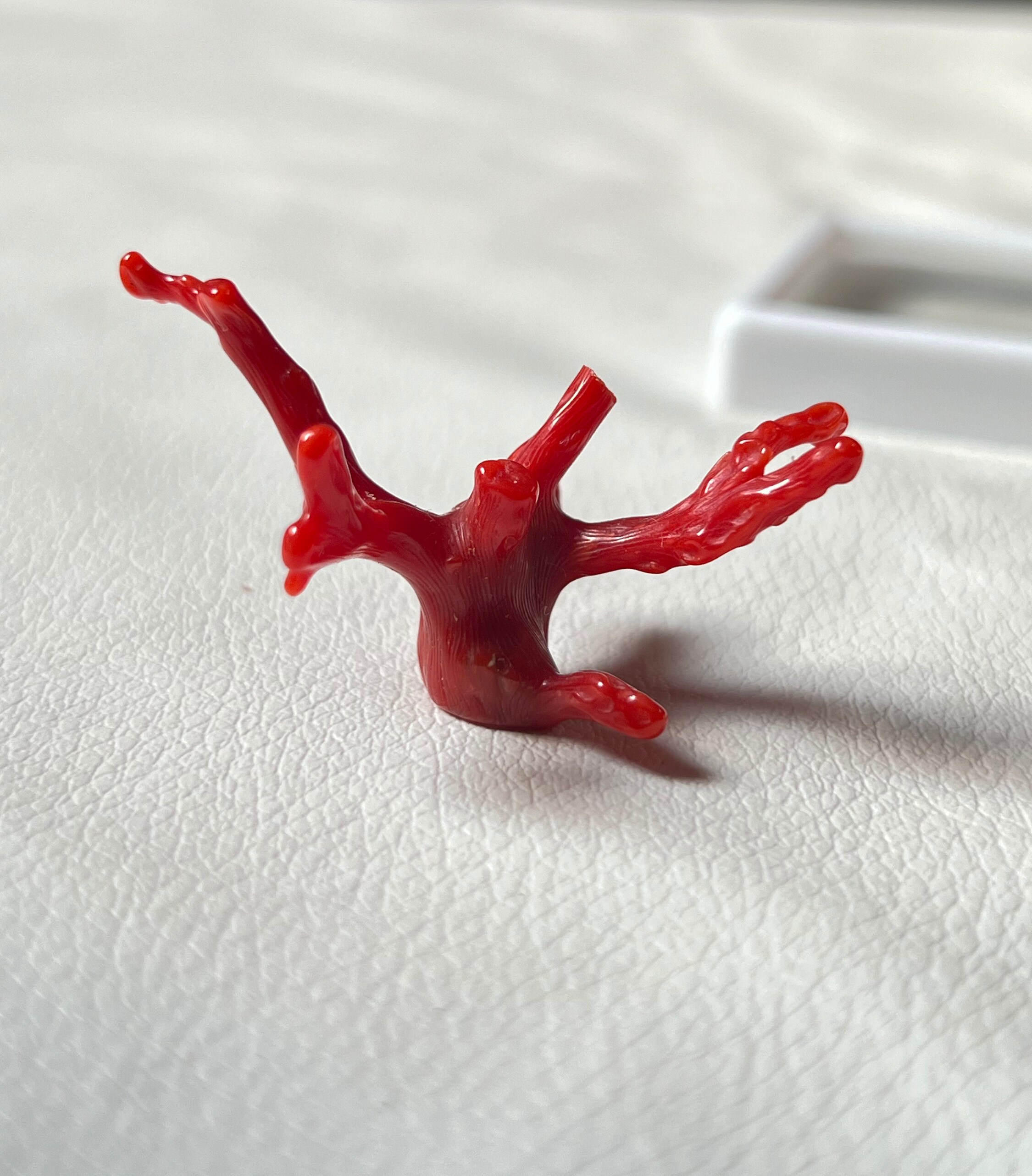 Antique Deep Red Coral Polished Branch-100% Natural Coral Stick ...