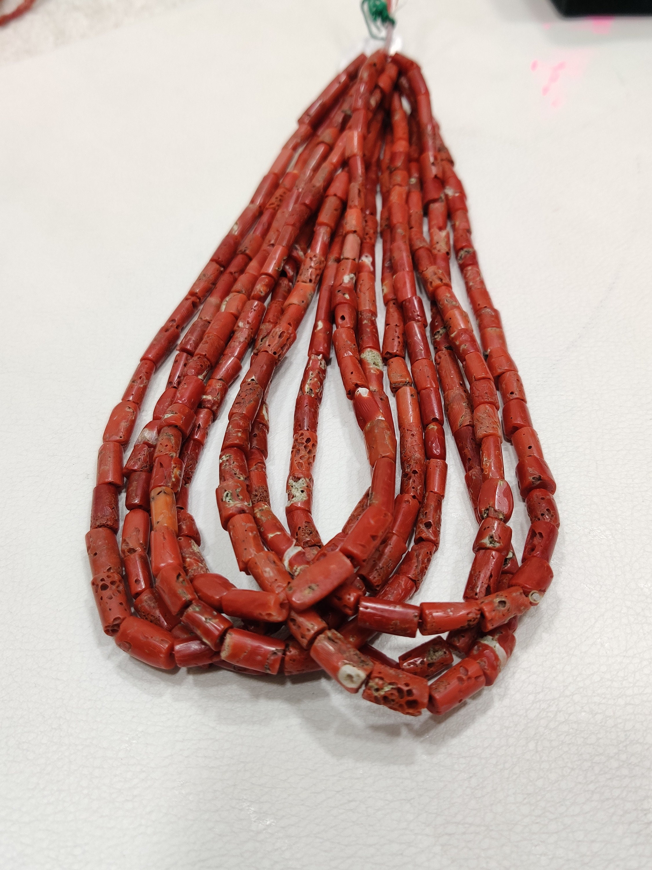 Old Natural Coral Beads From Italy antique Coral for - Etsy