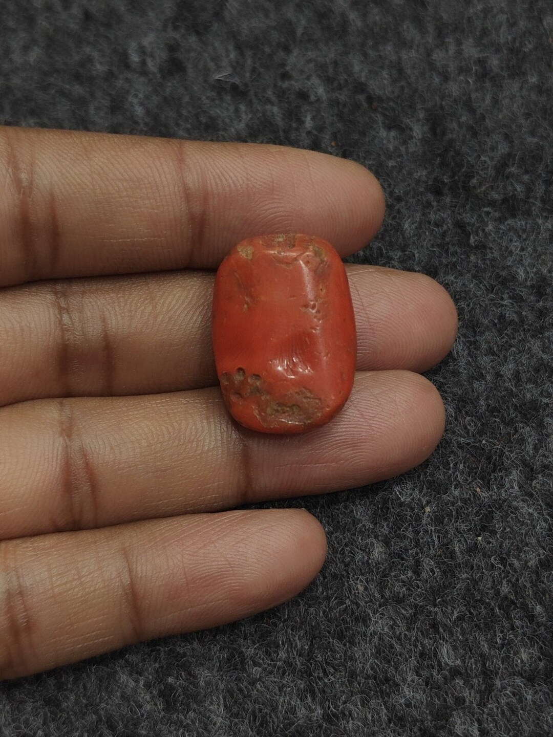Fresh Coral Polished Vintage Oval Shape-italian Red Coral Rough Loose ...