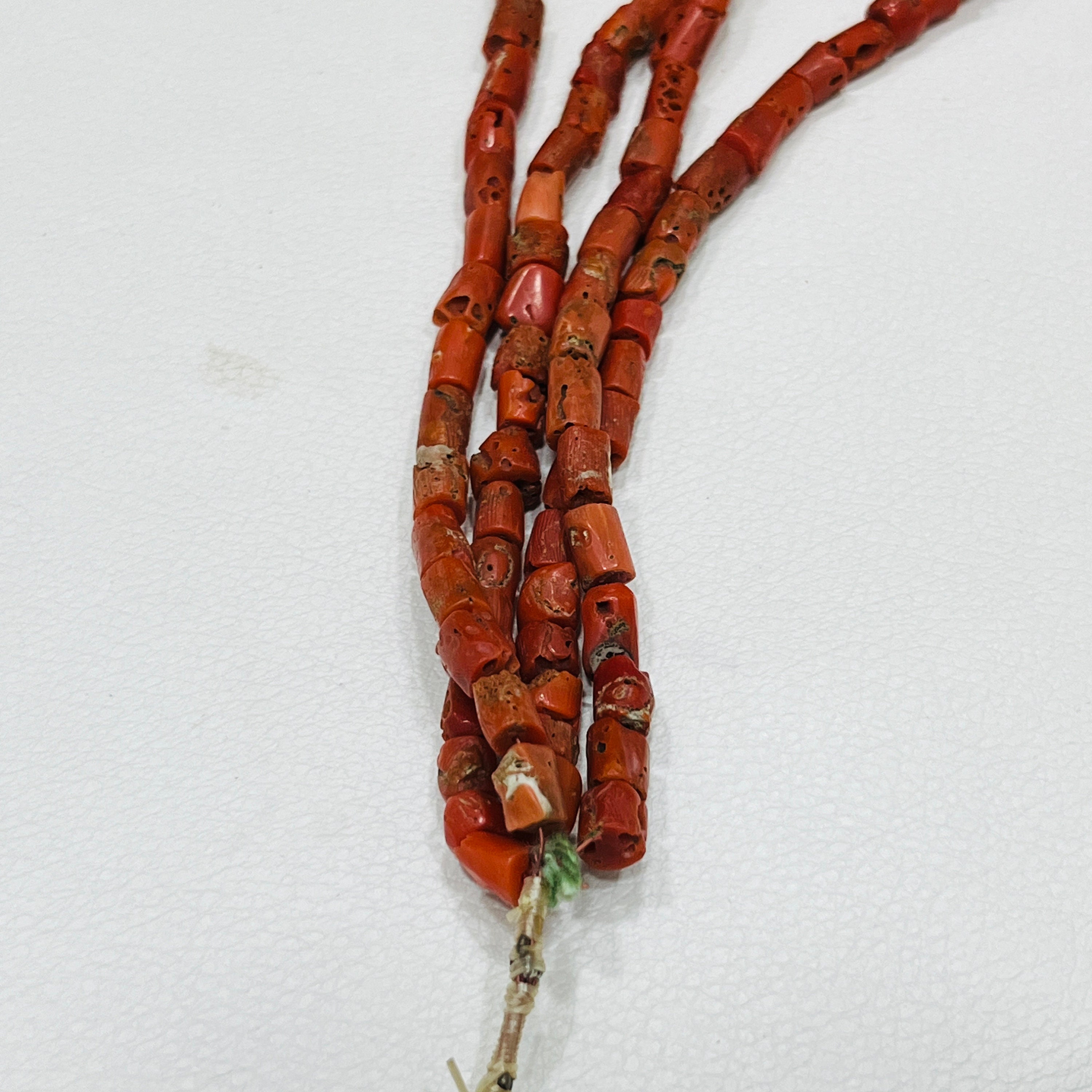 AA Barrel Shape Mediterranean Red Coral Beads Natural - Etsy